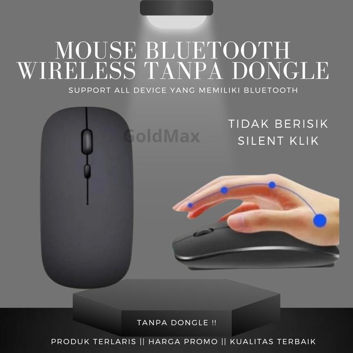 Promo Mouse Bluetooth Wireless Tanpa Dongle Usb Silent - Jakarta Barat ...