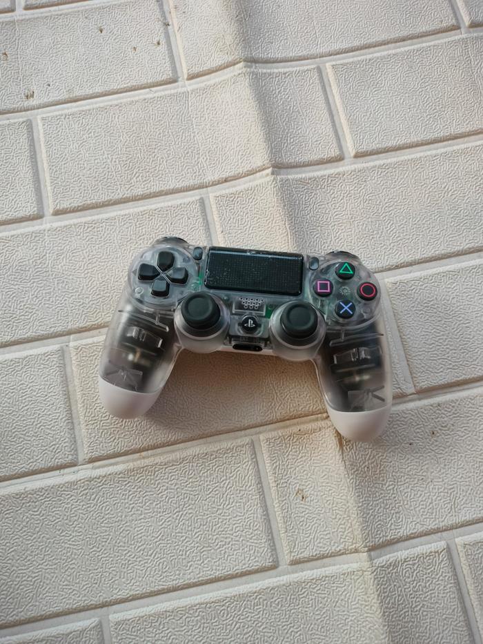 Jual Stick Stik Wireles Controller For P4 HP PC - Bening Clear, Tanpa ...
