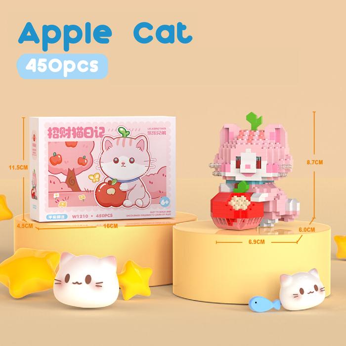 Promo Block City - NanoBlock Lele Cat Bricks Puzzle Block Balok susun ...