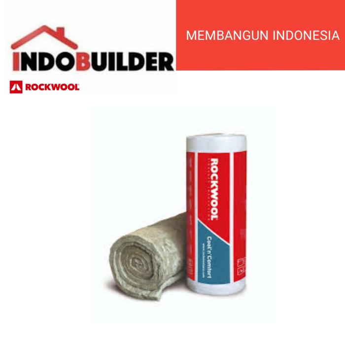 Jual ROCKWOOL BLANKET DENSITY 40 KG/M3 TEBAL 50 MM X LEBAR 120 CM X ...