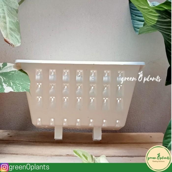 Jual Pot Kait Gantung Dinding Vertikal Vertical Garden Argo 02 Putih ...