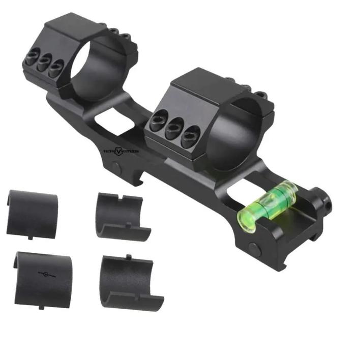 Jual Mounting Teleskop one piece rail 22 tube od30/25 waterpass ...