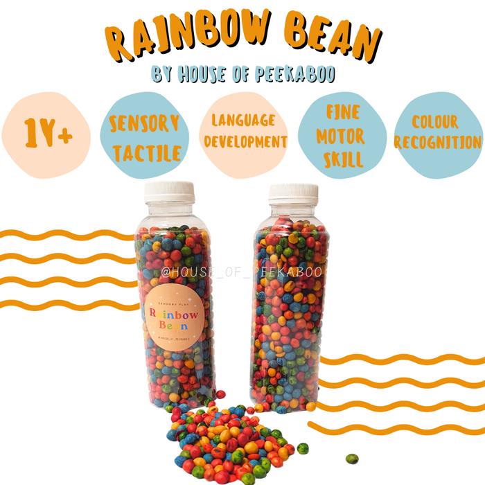 Jual House of Peekaboo - Rainbow Bean Dyed Colour Bean Kacang kedelai ...