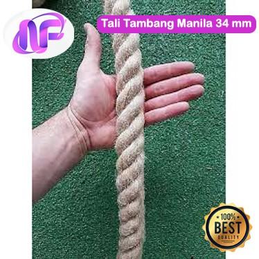 Jual Tali Tambang Besar 32mm 34mm 38mm 40mm Manila Goni Gurita Rope ...