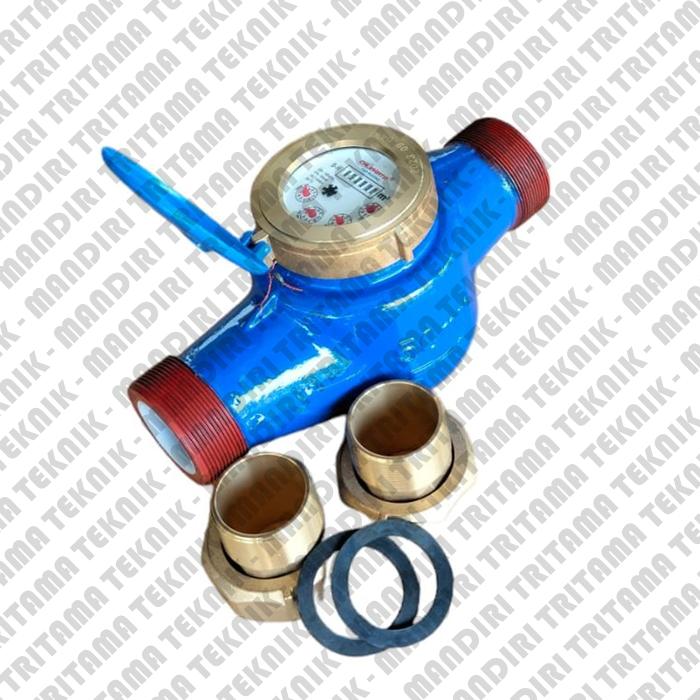 Jual WATER METER 2 INCH CALIBRATE DN50 CONNECTION SCREW/DRAT - Jakarta ...