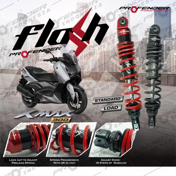 Jual FLASH Series - Suspensi Shock Sockbreaker PROFENDER Motor Bike ...