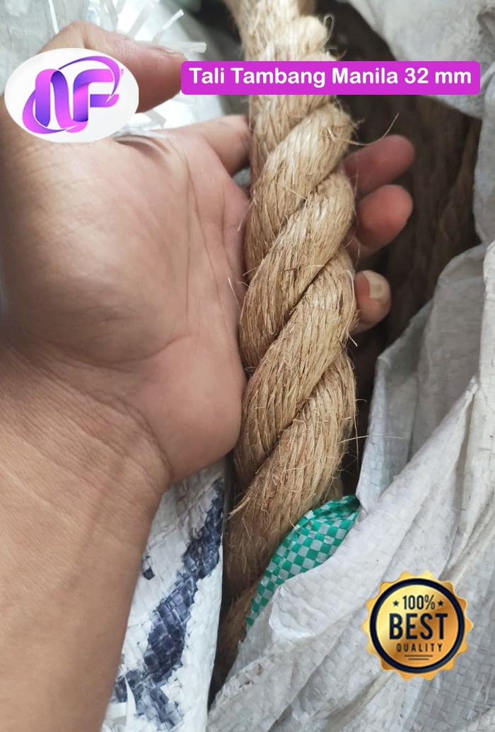 Jual Tali Tambang Besar 32mm 34mm 38mm 40mm Manila Goni Gurita Rope ...