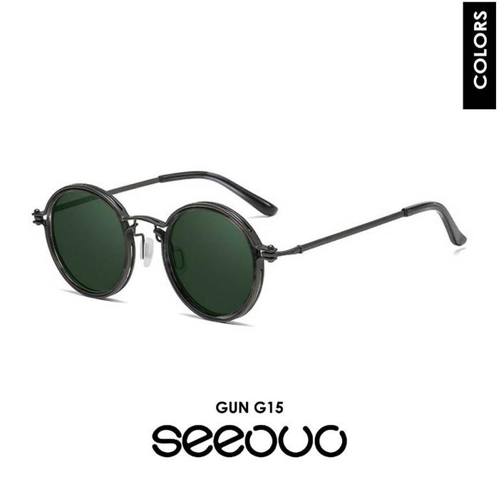 Jual Seeouo Kacamata Series Anti Radiasi Dan Polarized Bentuk Bulat ...