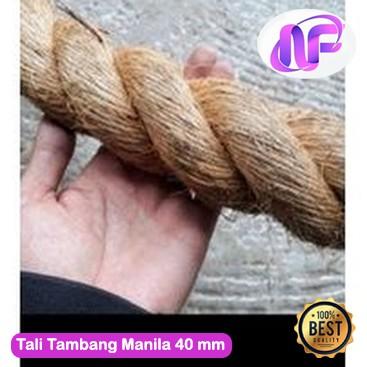 Jual Tali Tambang Besar 32mm 34mm 38mm 40mm Manila Goni Gurita Rope ...