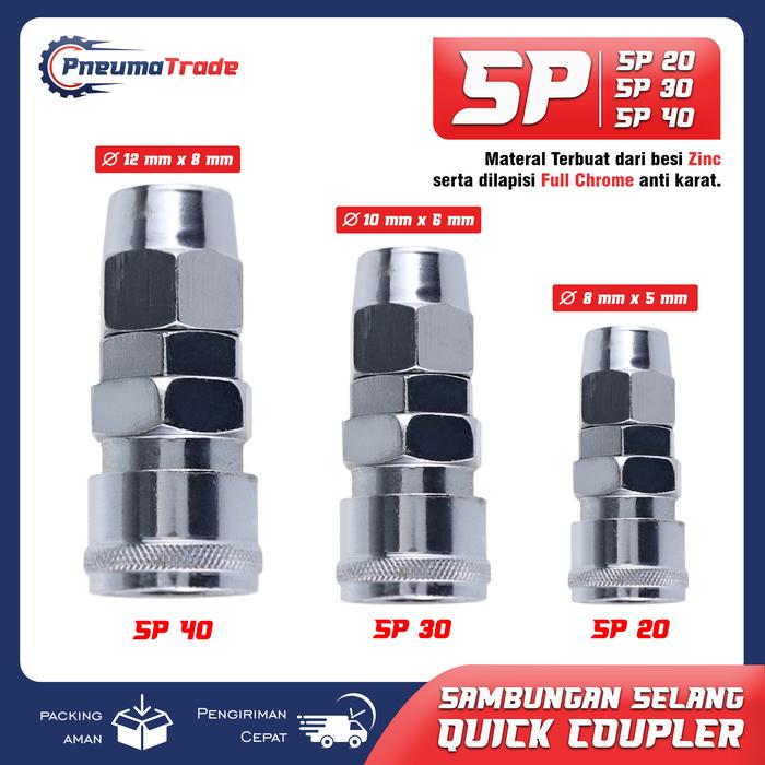 Promo Quick coupler sambungan selang PF coupling PF SAMBUNGAN SELANG ...