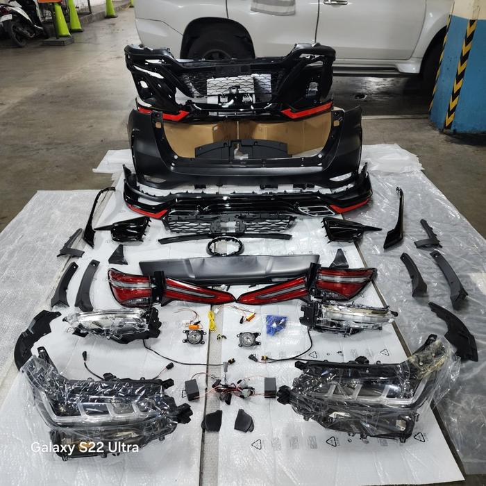Jual BODYKIT BODY KIT FOR TOYOTA FORTUNER VRZ LEGENDER COMPLETE BODY ...