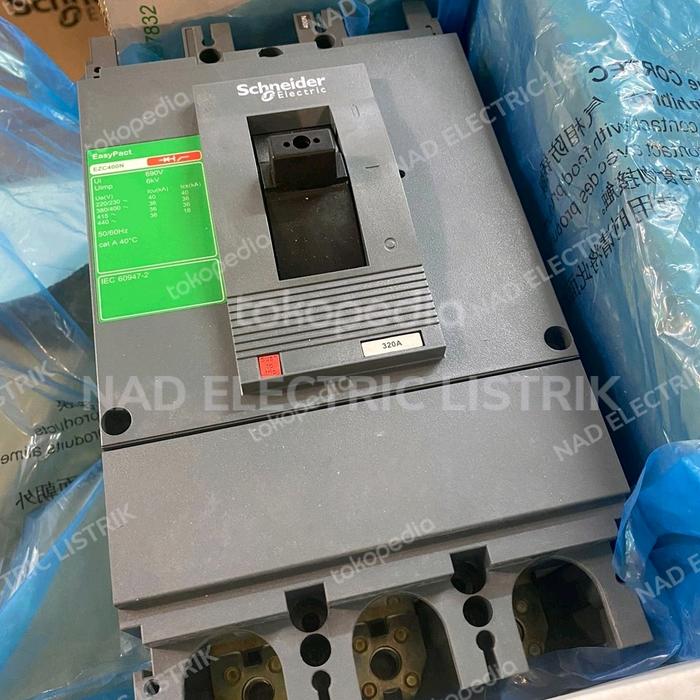 Jual MCCB BREAKER SCHNEIDER EZC400N 3P 320A ORIGINAL DAN BARU - Jakarta ...
