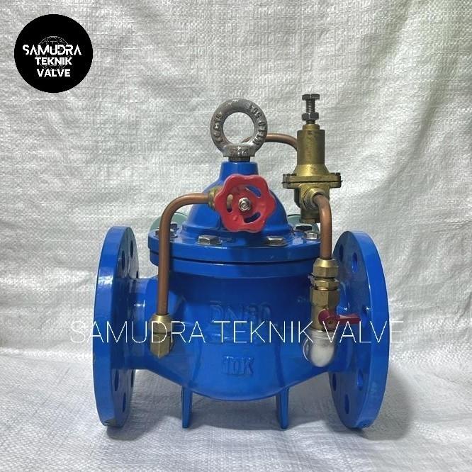 Jual PRESSURE REDUCING VALVE / PRV 4" INCH DN100 FLANGE JIS 10K MERK HP ...