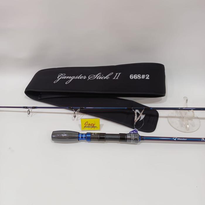 Jual JM Gangster Stick II #2S - 6'6" PE 1,2-3 Rod Spinning Joran ...