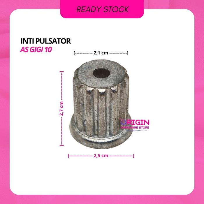 Jual Inti Pulsator AS GIGI 10 Mesin Cuci/Gear Gigi Gerigi Pullysator ...