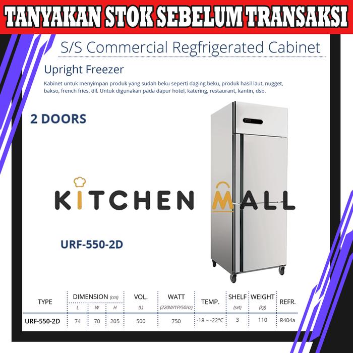 Jual GEA URF-550-2D Upright Freezer - Kulkas Restoran 2 Pintu - Jakarta ...