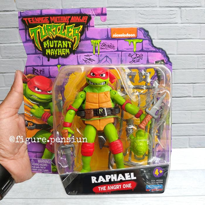 Jual PLAYMATES TMNT MOVIE BASIC RAPHAEL THE ANGRY ONE TEENAGE MUTANT ...