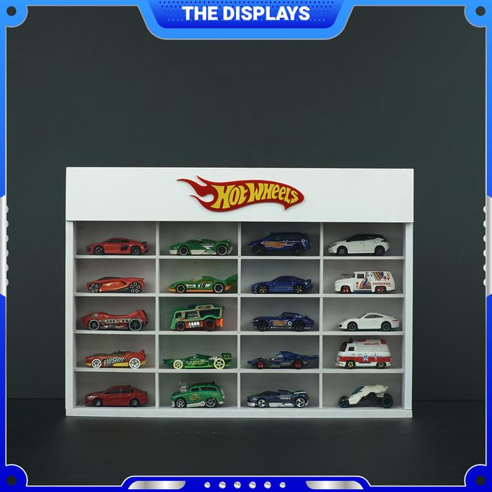 Jual RAK HOTWHEELS PVC BOARD ISI 20 MODEL KOTAK DENGAN LOGO - Kab ...