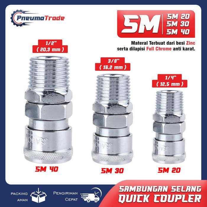 Promo Quick coupler sambungan selang PF coupling PF SAMBUNGAN SELANG ...