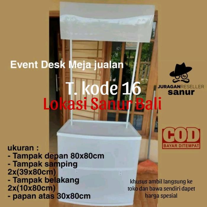 Jual Event Desk Meja promosi flexible Meja pameran Booth portable ...