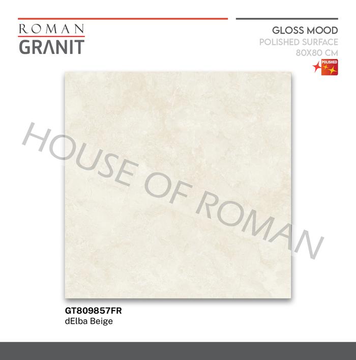 Jual ROMANGRANIT dElba Beige 80x80 GT809857FR ROMAN GRANIT - Jakarta ...