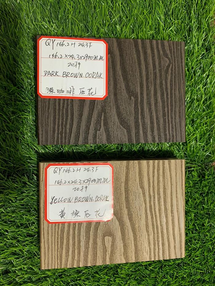 Jual WPC Decking Outdoor Lantai Anti Rayap Panjang 2,9mtr kode QD ...