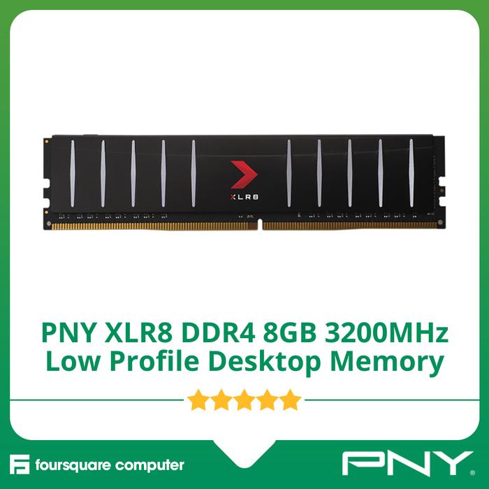 Jual Ram PNY XLR8 8GB DDR4 3200 MHz Single Low Profile Desktop Memory ...