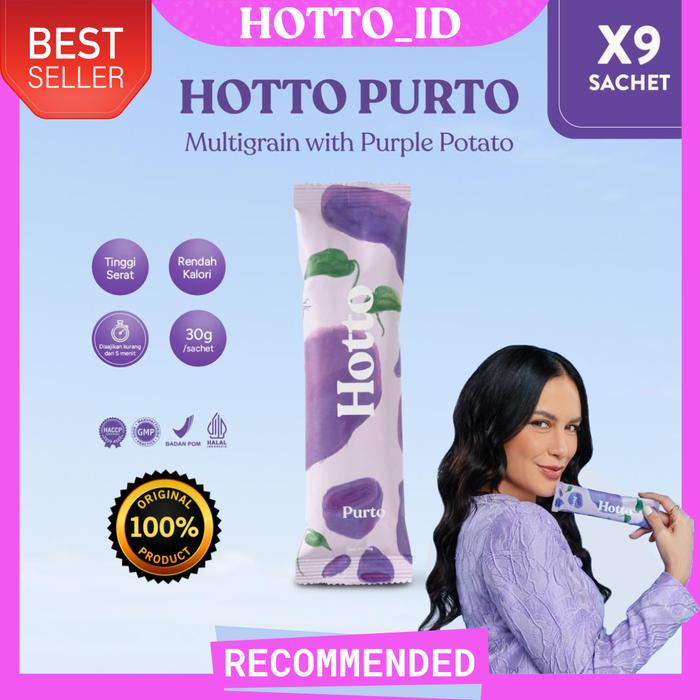 Jual Hotto Purto 9 Sachet Multigrain with Purple Potato - Jakarta Utara - Hotto_id | Tokopedia