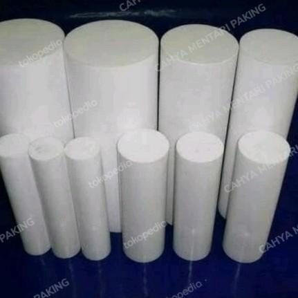 Jual Teflon rod diameter 130 mm x 250 mm / teflon as batangan ...
