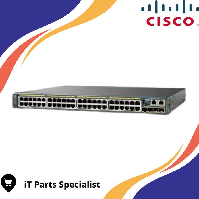 Jual Switch Cisco Catalyst 2960-S Series Ws-C2960S-48Fps-L V04 - Kota ...