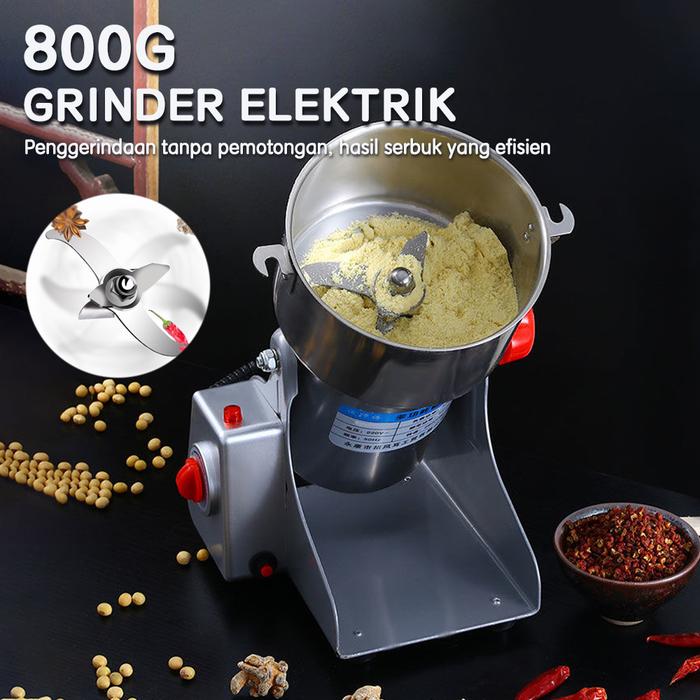 Jual Mesin Giling Bumbu Basah Kering Mesin Tepung Grinder 800 g ...