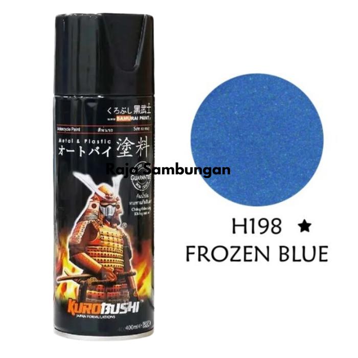 Jual Pylox Samurai H198 Frozen Blue Biru Muda Cat Semprot Spray Paint Pilok Pilox Pylok 400 ml ...