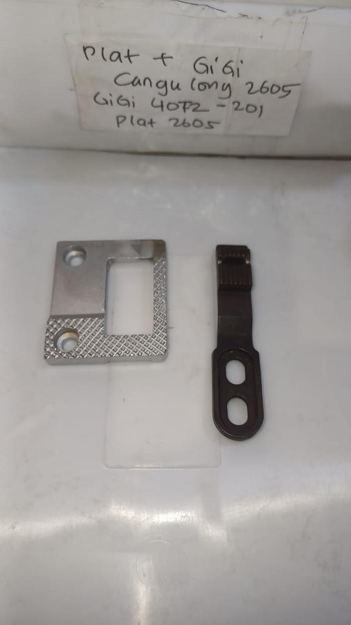 Jual Plat + Gigi Feed Dog Mesin Jahit Cangklong Kun TYPICAL GC2605 GC ...