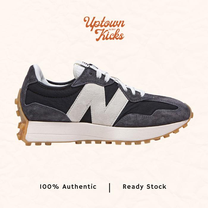 Jual New Balance 327 Black Phantom MS327KB1 (100% original) - 42.5 ...