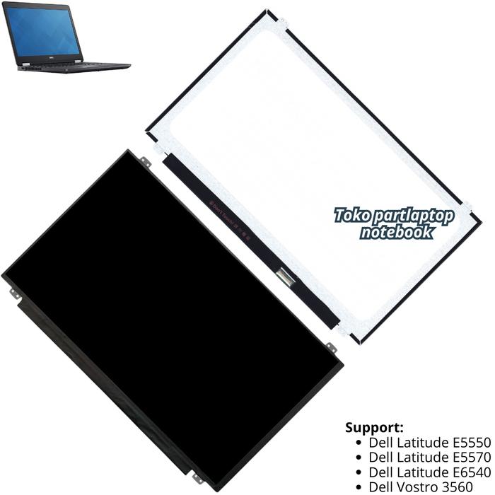 Jual Layar LCD Del Latitude E5550 E5570 E6540 Vostro 3560 monitor panel ...