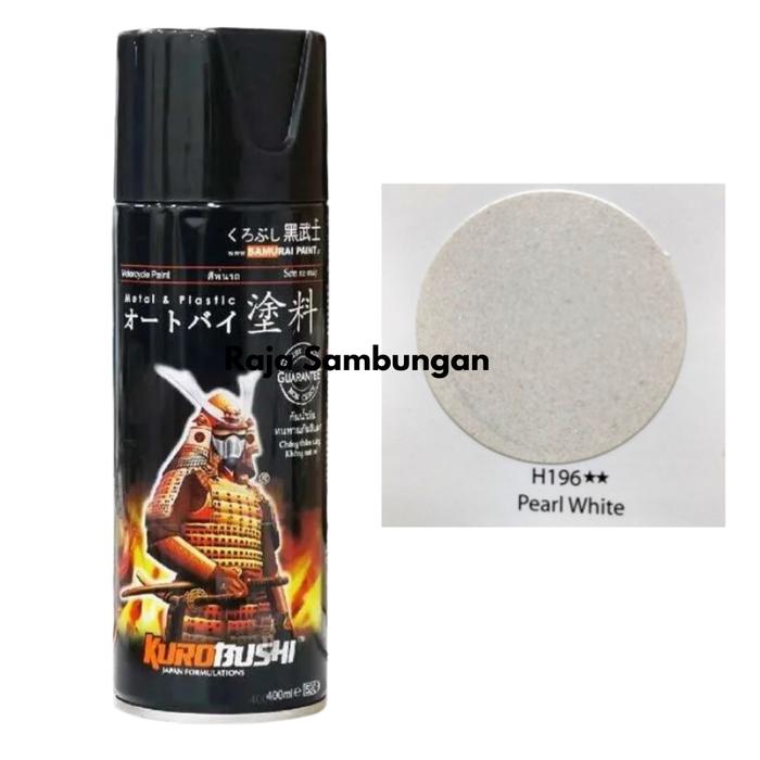 Jual Pylox Samurai H196 Pearl White Putih Cat Semprot Spray Paint Pilok Pilox Pylok 400 ml ...