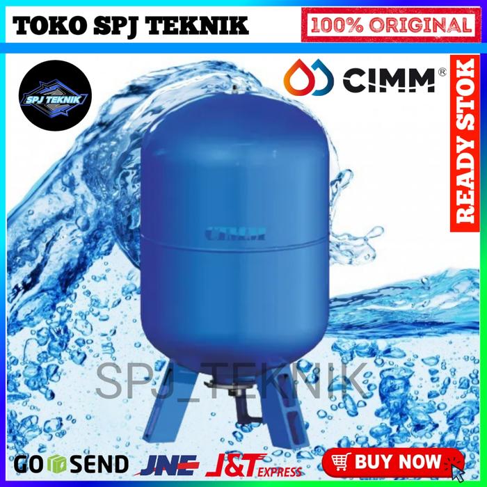Jual Pressure Tank CIMM 100 Liter 10Bar Tabung Pompa Air Pressure Tank ...