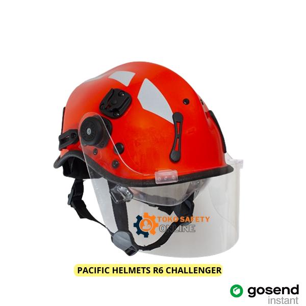 Jual Pacific Helmet R6 / Fire Helmet Wild Land Multi Purpose - Helm ...