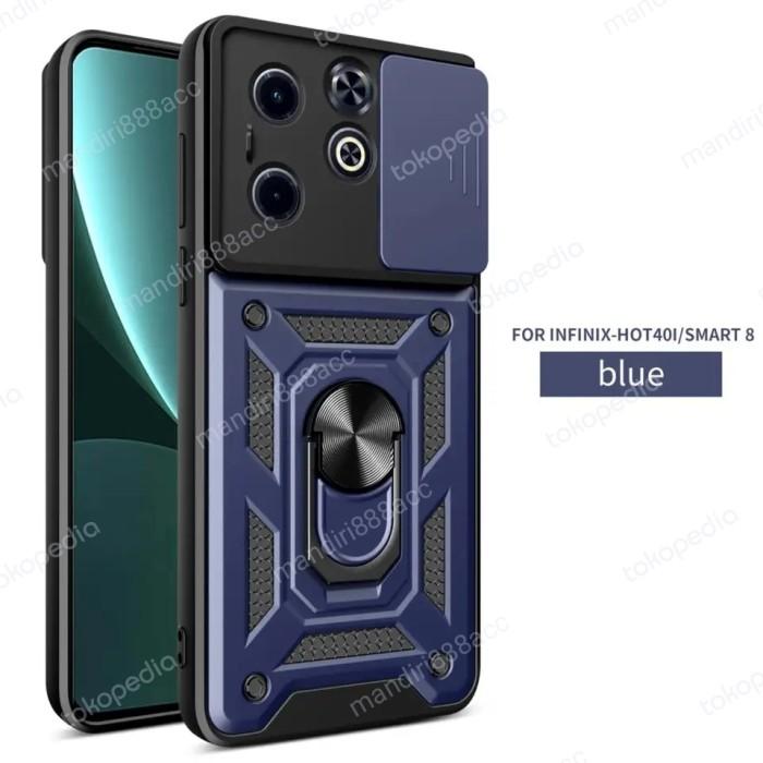 Jual CASE ARMOR TRANSFORMER INFINIX HOT 40i CASINGAMROR SLID+RING ...
