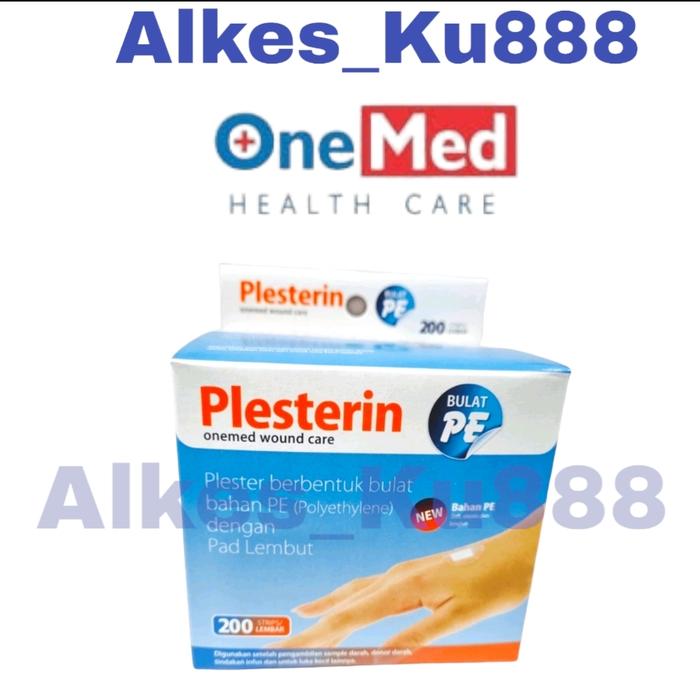 Jual PLESTERIN ONEMED PLESTER BERBENTUK BULAT 200 STRIPS/LEMBAR - Kota ...