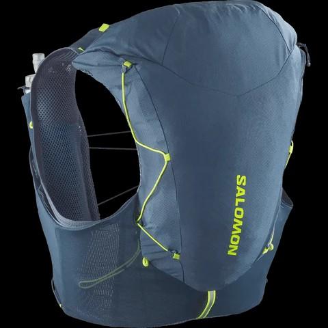 Jual Salomon Adv Skin 12 Vest tas gunung lari hydration - Bering Sea, L ...