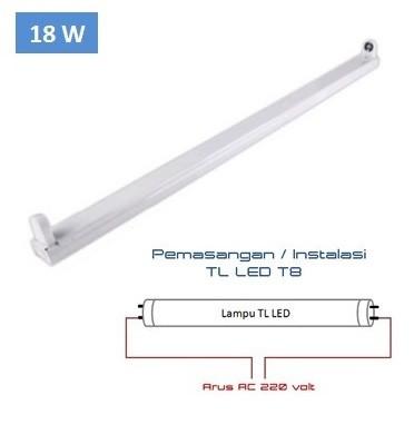 Jual Lampu TL Led T8 16Watt 120Cm - Kap 120 CM - Kota Tangerang - D&G ...