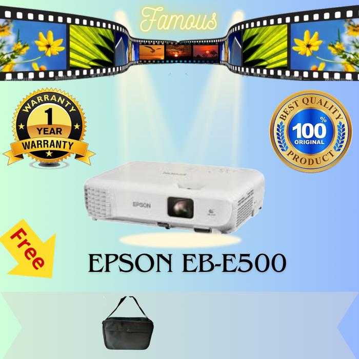 Jual proyektor epson eb-e500 / epson eb-e500 xga 3300 lumen - Jakarta ...