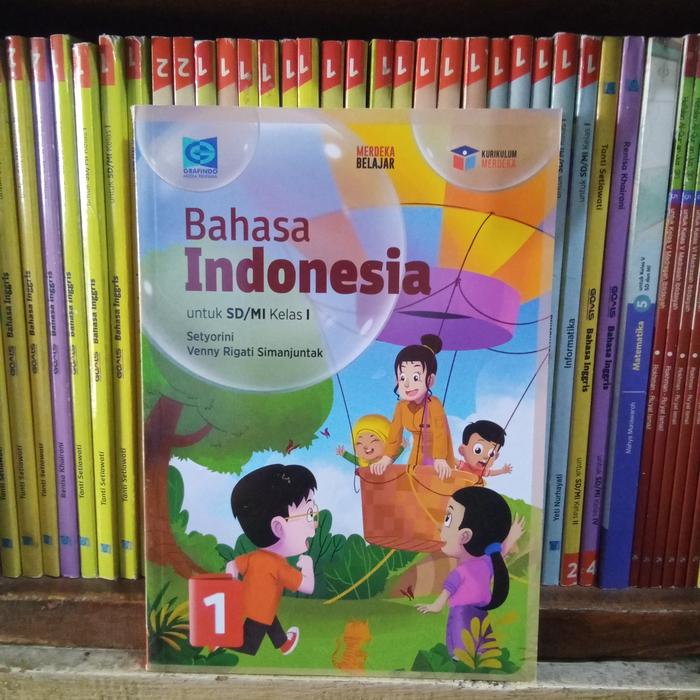 Jual Bahasa Indonesia Merdeka Belajar SD/Mi Kelas 1 Kurikulum Merdeka ...