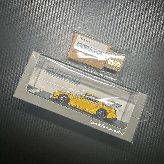 Jual Ignition Model 1:43 RX-7 (FD3S) FEED Afflux GT3 Yellow - Kota Samarinda - RIO_PRA Hobbys ...