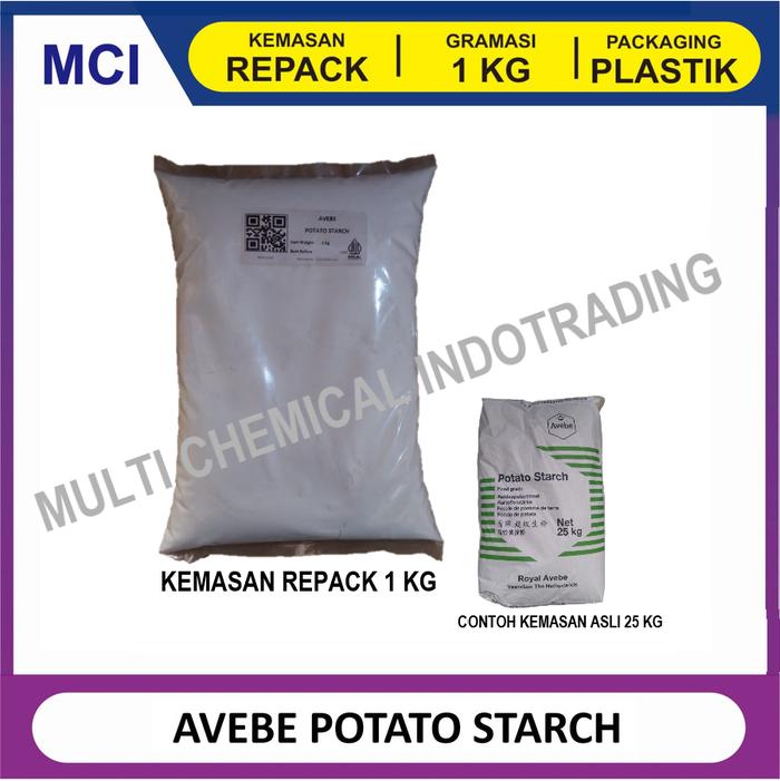 Jual AVEBE POTATO STARCH ex. HOLLAND. FOOD GRADE. || 1kg - Kab. Bandung ...