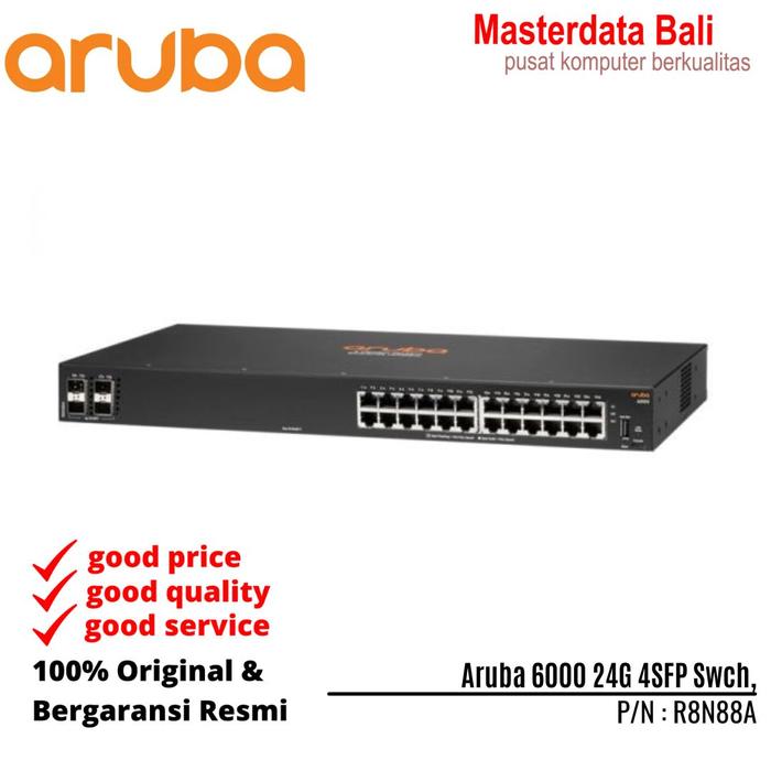 Jual Aruba 6000 24G 4SFP Swch R8N88A - Kota Denpasar - Masterdatabali ...