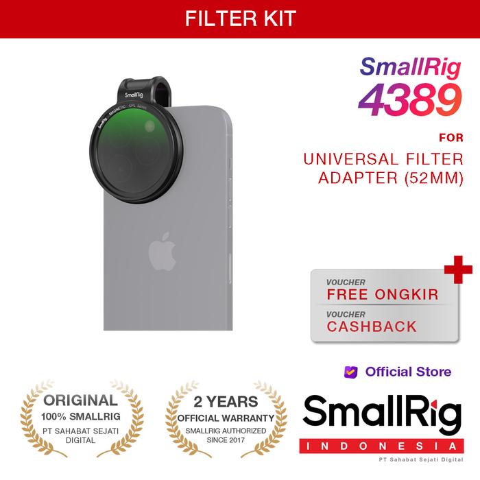 Promo SmallRig MagEase Magnetic CPL Filter Kit with Universal Filter ...