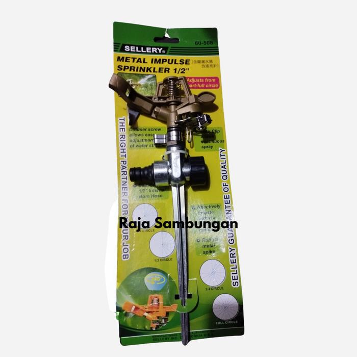Jual Springkler Besi 1/2 inch Springkle Sprayer Rotary Penyiram Taman ...