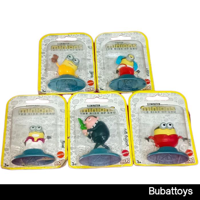 Jual MATTEL MICRO COLLECTION MINIONS THE RISE OF GRU FIGURE SET ...